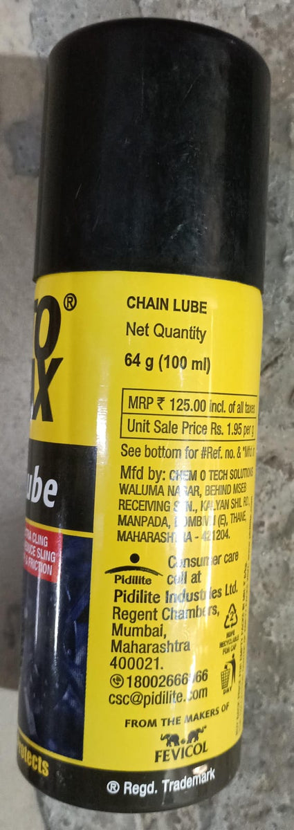 MOTOMAX CHAIN LUBE 100ML – CarTrends